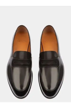 Bally Webb Penny Loafer In Calf Leather