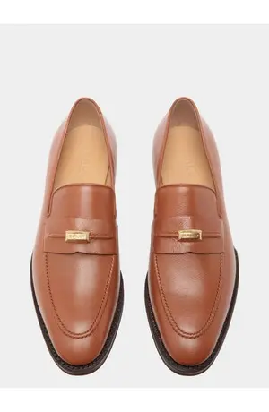 Bally Scribe Loafer In Grained Leather