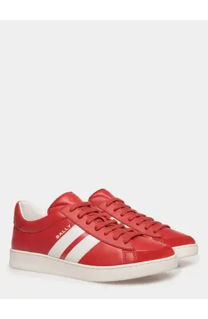 Bally Tennis Sneaker In Leather