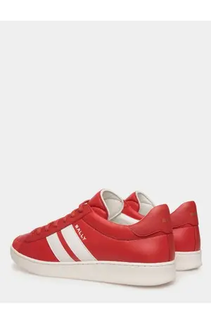 Bally Tennis Sneaker In Leather