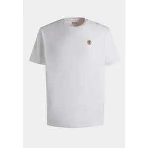 Bally T-shirt With A Crest Logo - White