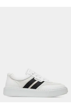 Bally Sneaker In Leather - White