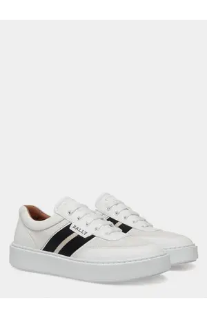 Bally Sneaker In Leather - White