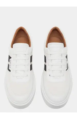 Bally Sneaker In Leather - White