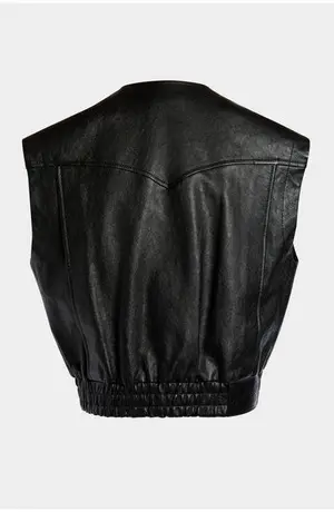 Bally Vest In Leather