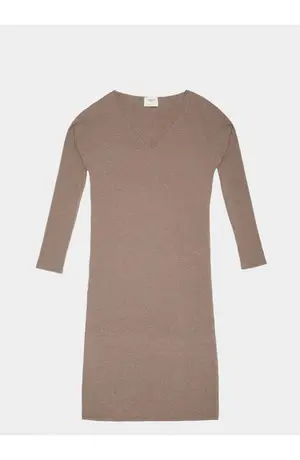 Bally Wool & Cashmere Dress - Natural