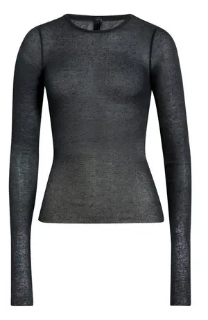 SKIMS Sheer Cotton Blend T-shirt