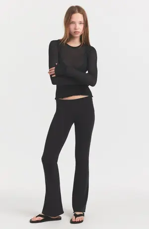 SKIMS Sheer Cotton Blend T-shirt
