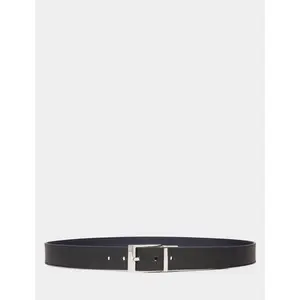 Bally Shiffie 35mm Reversible And Adjustable Belt - Black/peacoat+pall