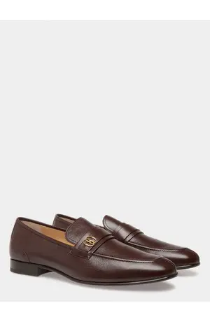 Bally Suisse Loafer In Grained Goat Leather