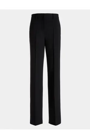 Bally Straight-leg Pants In Wool Blend - Black