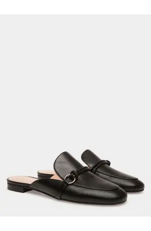 Bally Slipper In Grained Leather