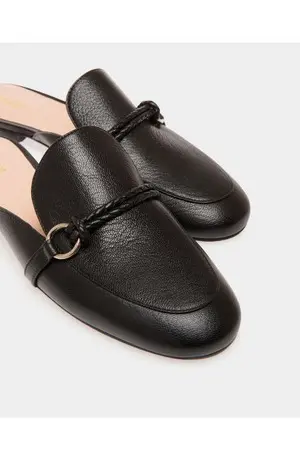 Bally Slipper In Grained Leather