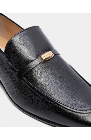 Bally Suisse Loafer In Grained Leather