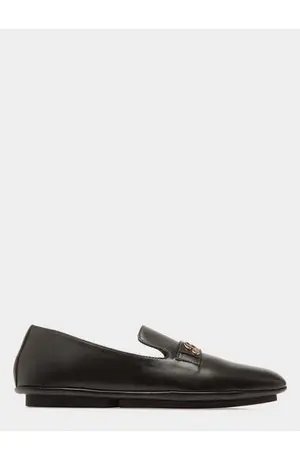 Bally Slipper In Leather - Black