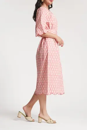 FRANCES VALENTINE Coco Midi Loop Dress