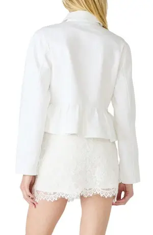 Steve Madden Sloan Peplum Jacket