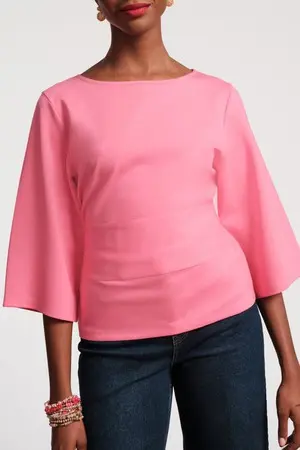 FRANCES VALENTINE Whitney Wrap Top