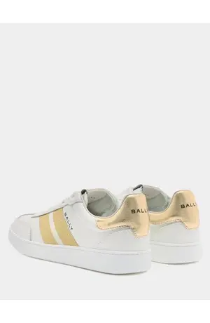 Bally Calf Leather Retro Crest Sneakers