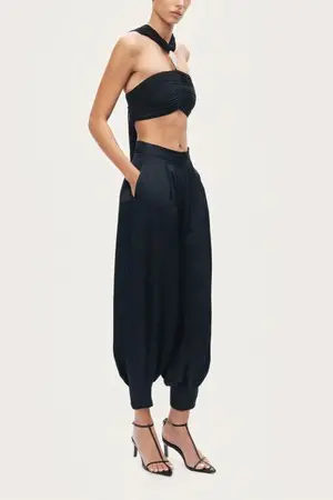 NOCTURNE Balloon-leg Trousers