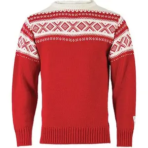 DALE OF NORWAY Cortina 1956 Sweater - Raspberry/off White