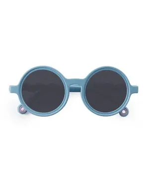 OLIVIO Youth Round Sunglasses - Reef Blue