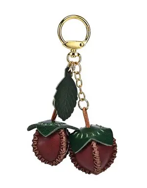 OLD TREND Simi Leather Fruit Key Charm