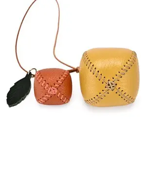 OLD TREND Persi Fruit Charm - Mustard & Terra Cotta