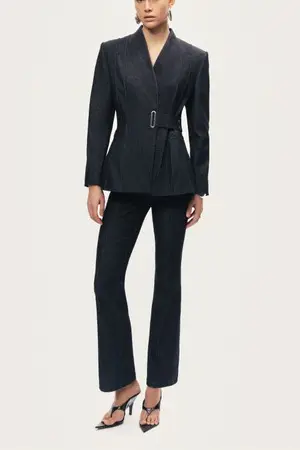 NOCTURNE High-rise Straight-leg Tailored Trousers