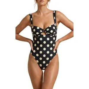 MONTCE Bella Underwire One-piece Swimsuit - Polka Dot