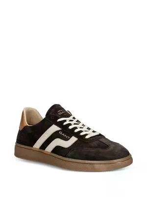 Gant Striped Suede Sneakers - Brown