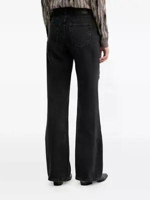 Sisley Embellished Five-pocket Jeans