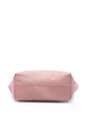 Gucci Medium Leather Swing Tote Bag - Pink