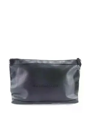 Balenciaga 2010-2026 Leather Clip M Clutch