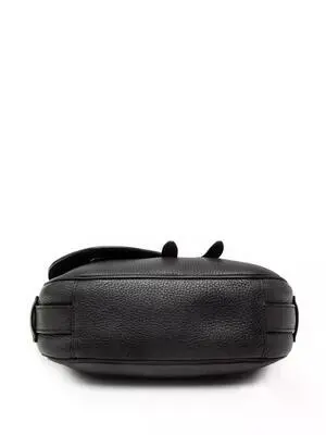 Dior 2021 Grained Calfskin Saddle Soft Bag - Black