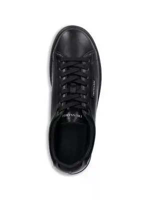 TRUSSARDI Logo Leather Sneakers