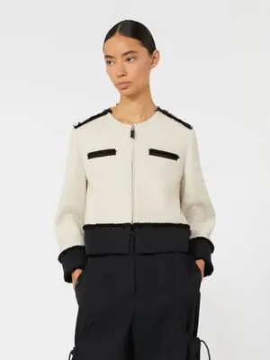Max Mara Basketweave Jacket