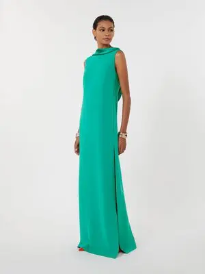Max Mara Long Lightweight Cady Dress
