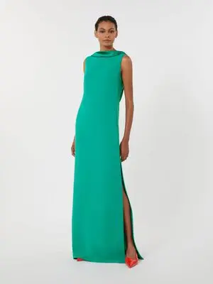 Max Mara Long Lightweight Cady Dress