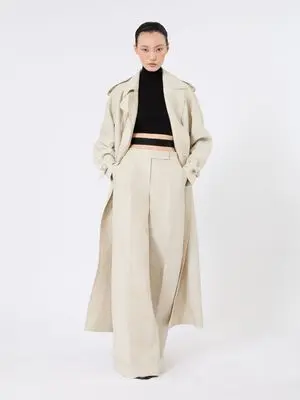 Max Mara Cropped Turtleneck Top