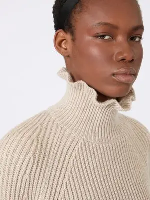 Max Mara Cotton Cordonnet Oversized Jumper