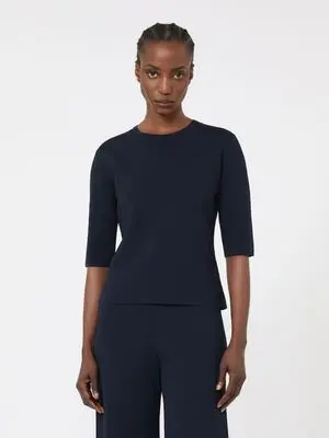 Max Mara Viscose Crêpe Jumper
