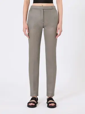 Max Mara Slim-fit Jersey Mesh Trousers