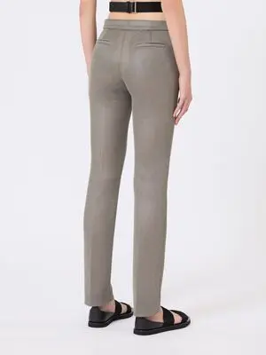 Max Mara Slim-fit Jersey Mesh Trousers