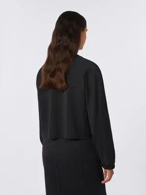 Max Mara Viscose Jersey Boxy Jacket