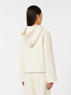 Max Mara Cotton Jersey Hooded Sweatshirt