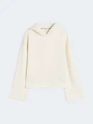 Max Mara Cotton Jersey Hooded Sweatshirt