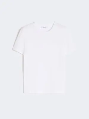 Max Mara Cotton T-shirt - Optical White