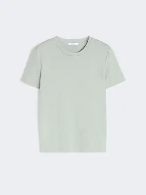 Max Mara Cotton T-shirt - Pastel Green