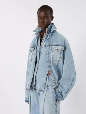 Max Mara Two-piece Denim Jacket